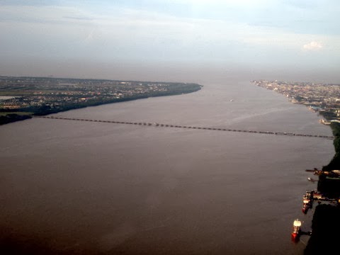 Georgetown from the Air - Guyana