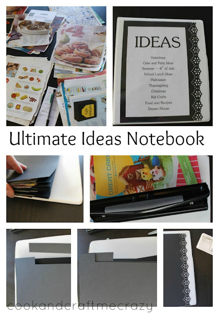Cook and Craft Me Crazy: Ultimate Ideas Notebook