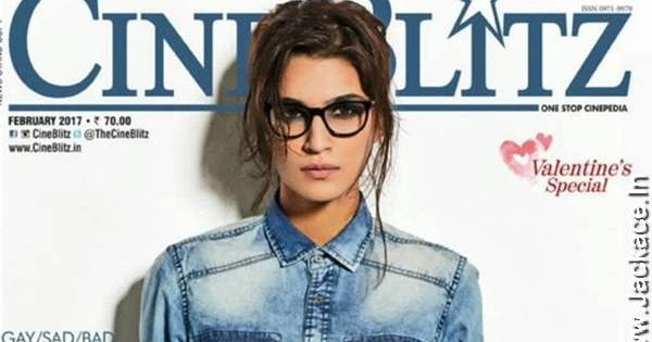 The Super Stylish Kriti Sanon On The Cover Of Cineblitz Magazine ...