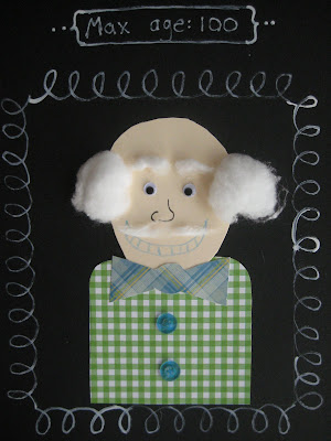 sugarlily cookie company: 100th day of school self-portraits
