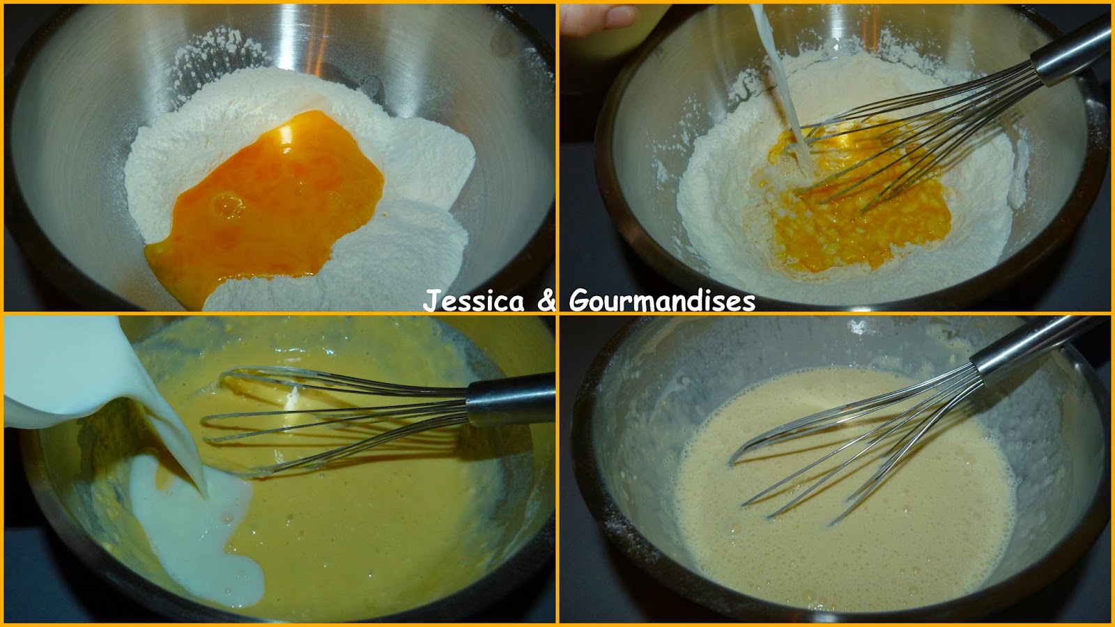 Jessica & Gourmandises: Crêpes au jambon