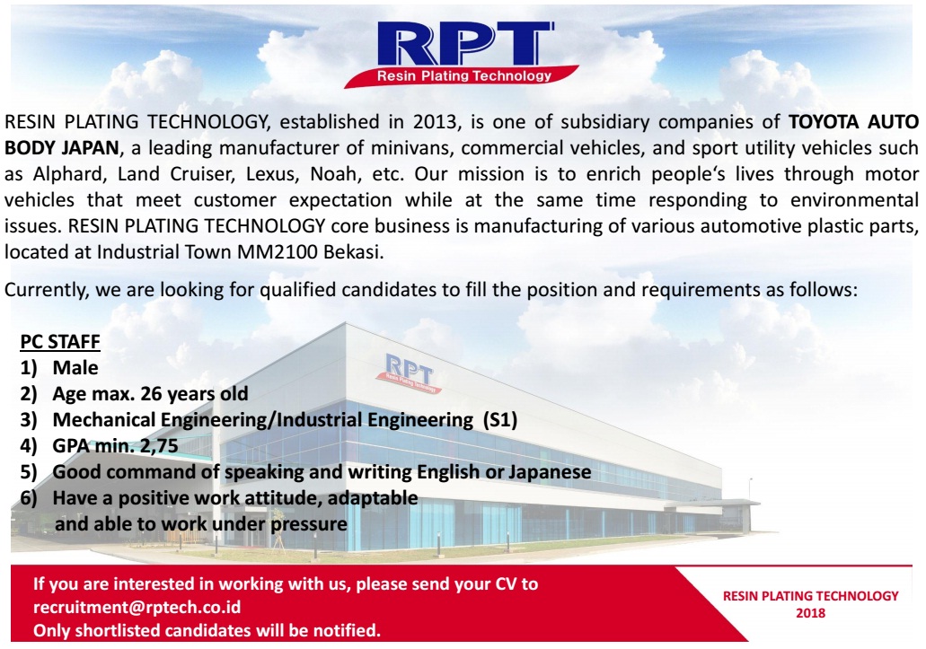 Mari Berbagi: Resin Plating Technology