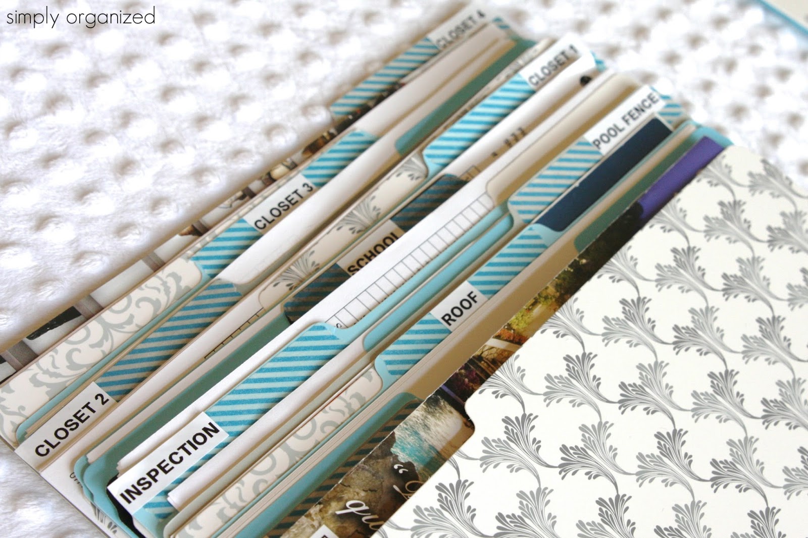 Organized Travel: Flexible & Zippered file pockets - Simply Organized