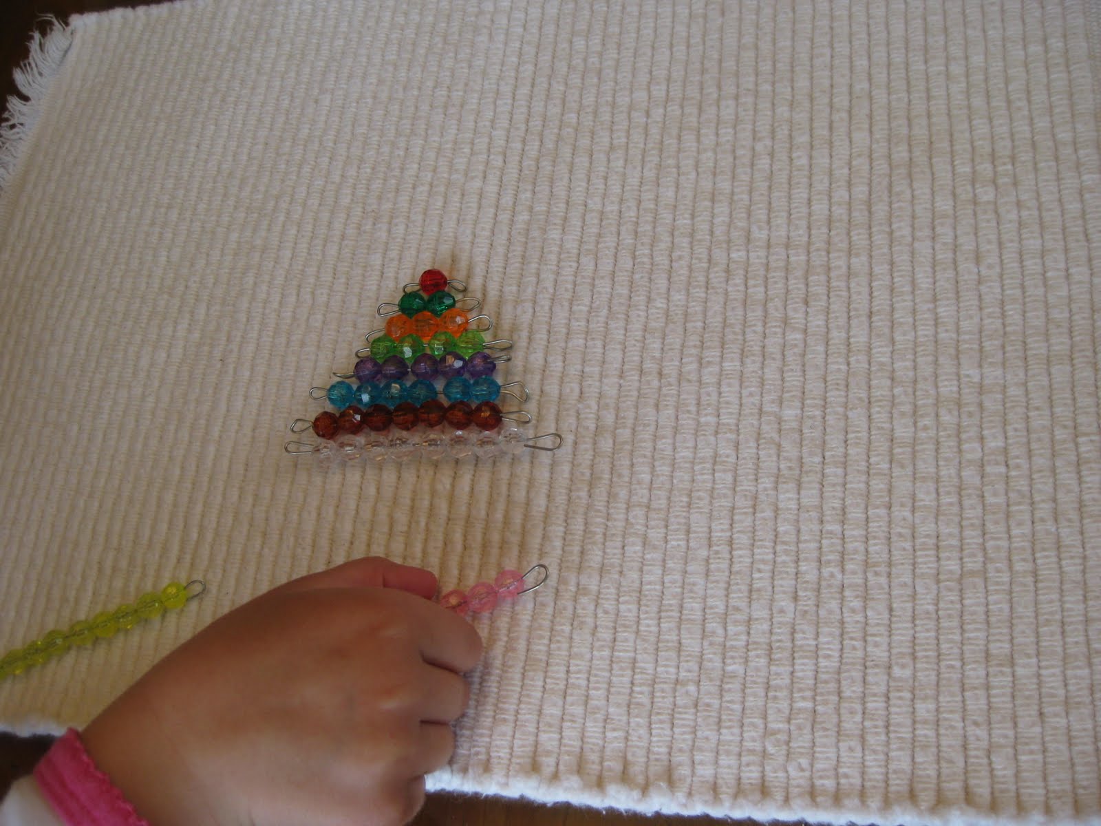 The Wonder Years: Numbers and Counting: Montessori Bead Work Lessons