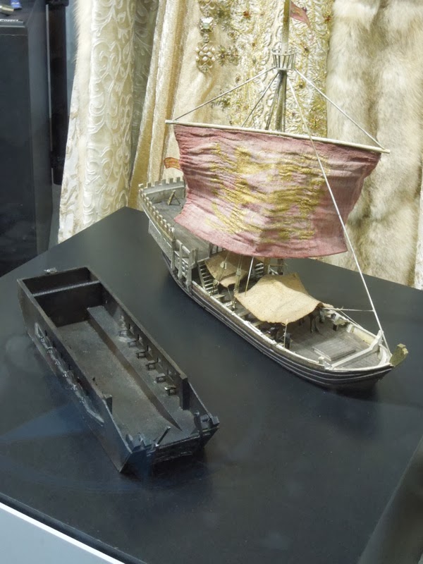 Léa Seydoux's royal costume and ship model from Robin Hood on display ...