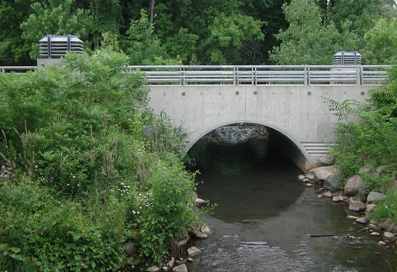 Bridge of the Week: Michigan's Bridges: Tamarack Way Arch Bridge at ...
