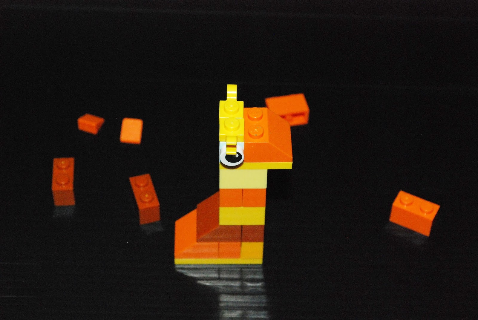 DIY Lego Animals - Giraffe by using Lego Bricks 10696