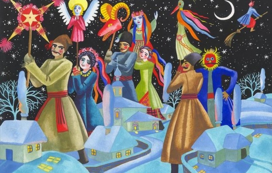 ARBOLESCENCIAS TELÚRICAS: KOLIADA : FIESTA ESLAVA DEL SOLSTICIO INVIERNO