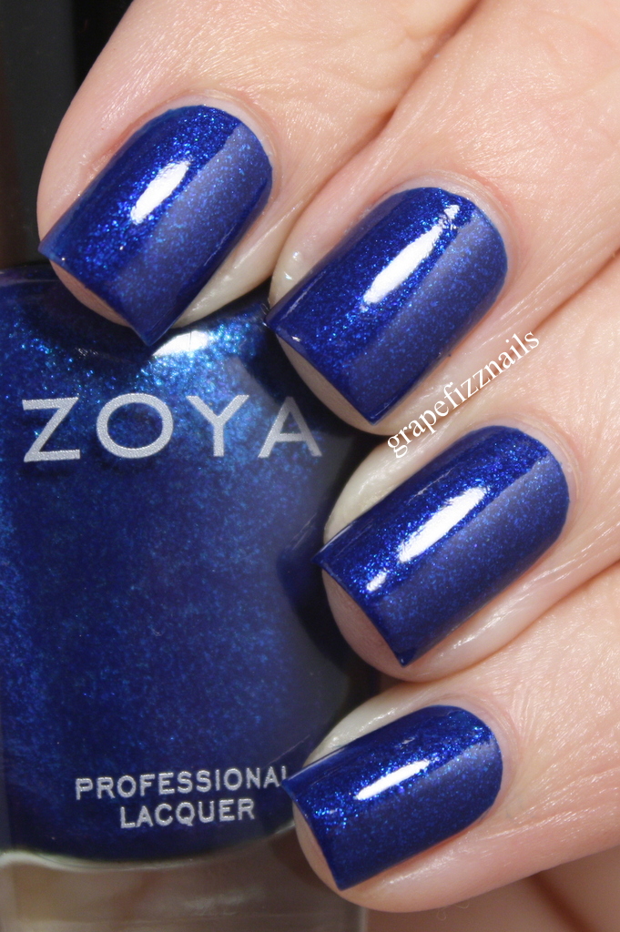 Grape Fizz Nails: Zoya Song