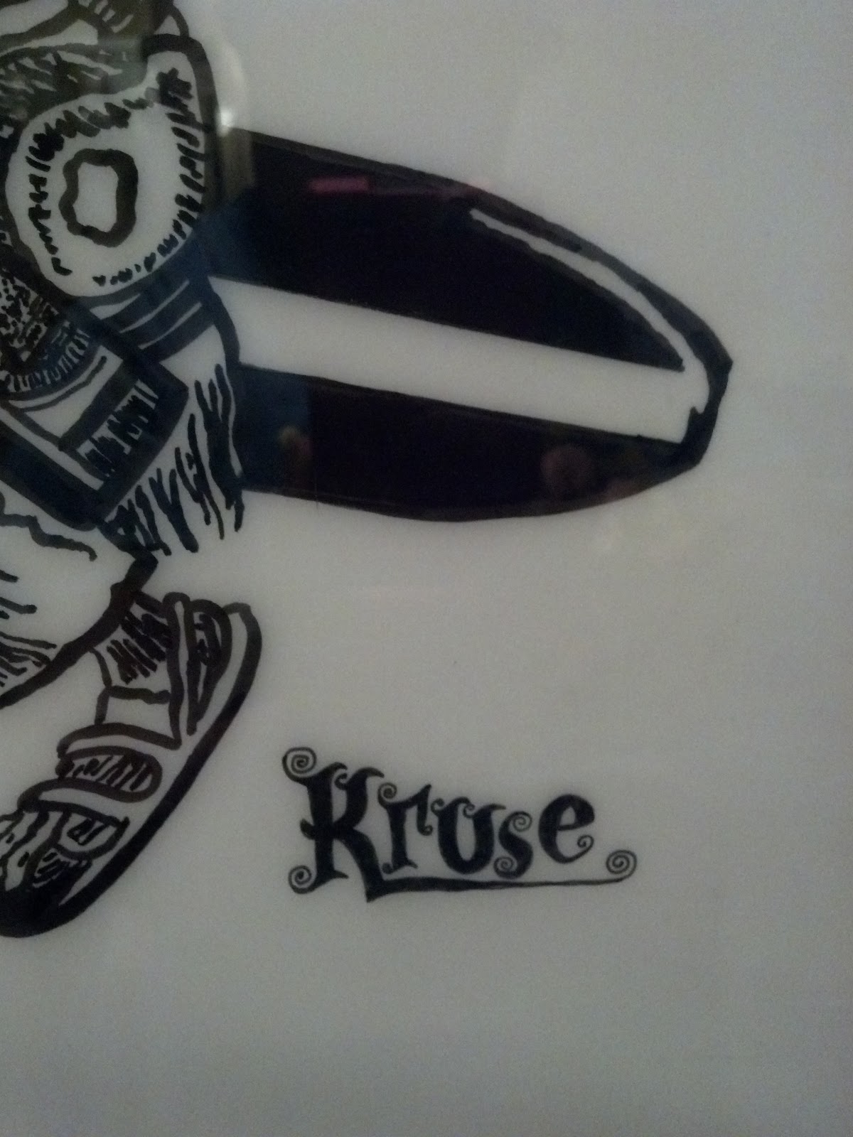 JOYRIDES ART CO: Framed Pen and Ink "Kruse" FOR SALE