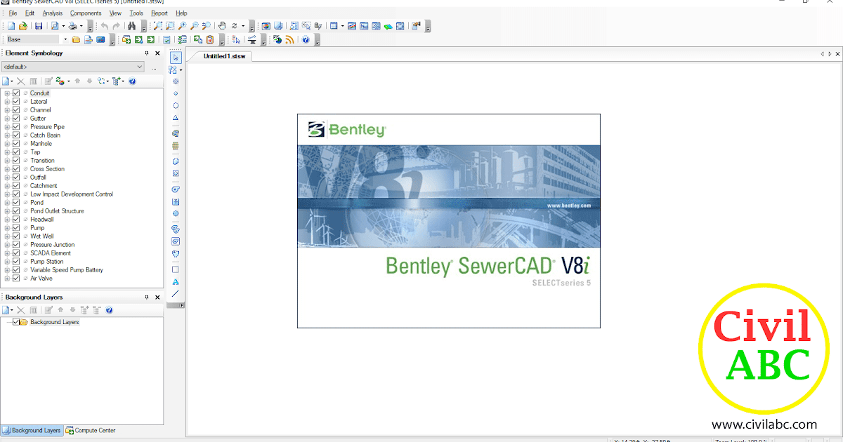Apk Portable: Bentley SewerCAD v8i SS5 x86 x64 Free Download