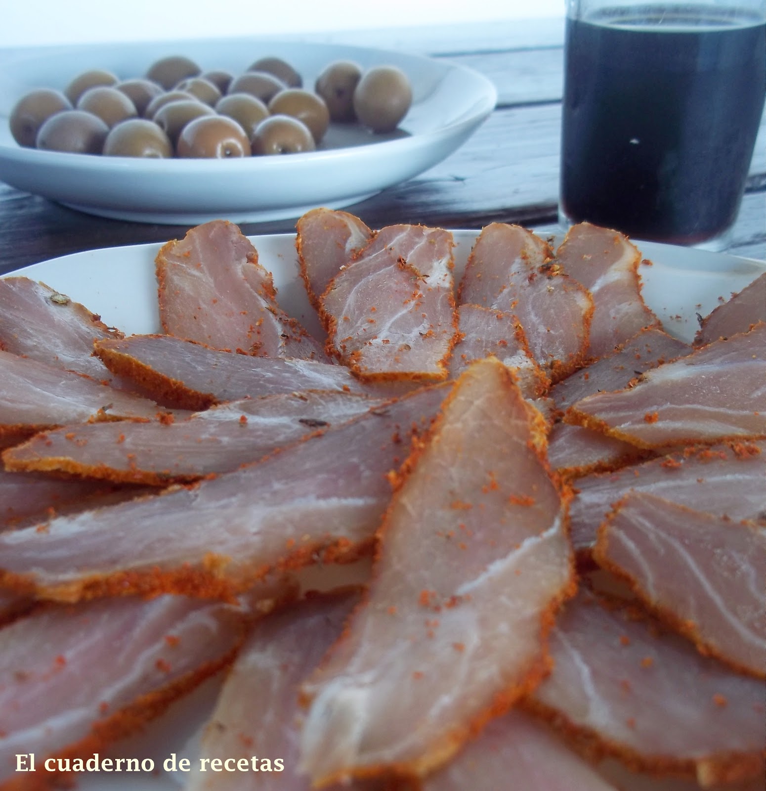 El cuaderno de recetas: Lomo Curado