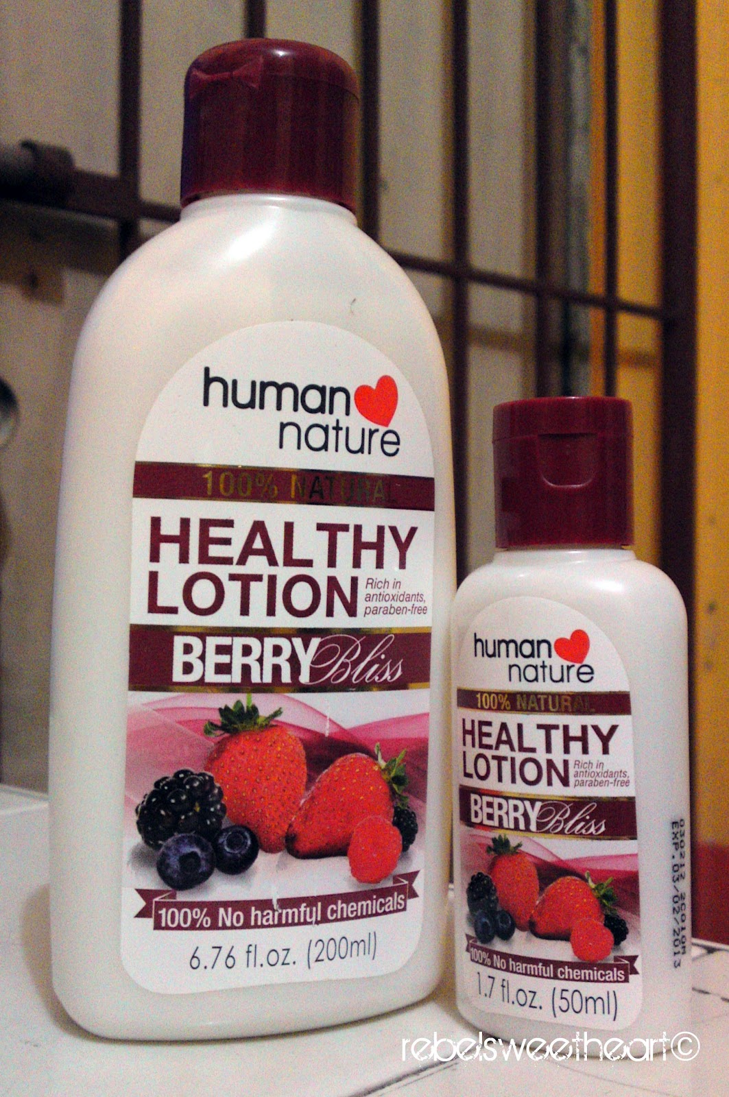 The Rebel Sweetheart.: Spotlight | Human Nature Berry Bliss Healthy Lotion.