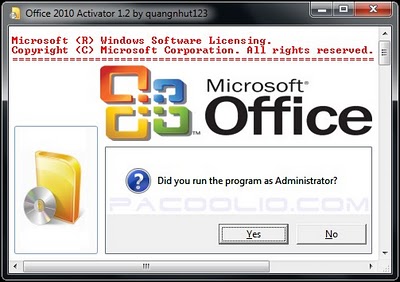 Crack Activator Microsoft Office 2010 Plus ~ Software Tricks