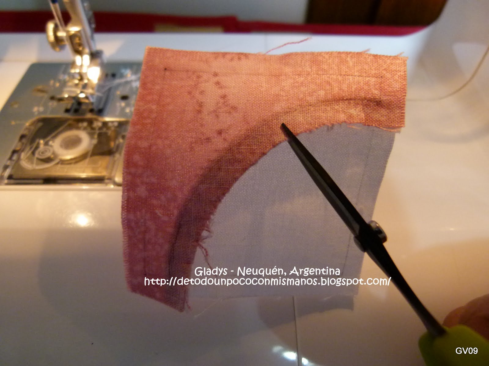 De todo un poco con mis manos: N° 509: Tutorial Costuras Curvas