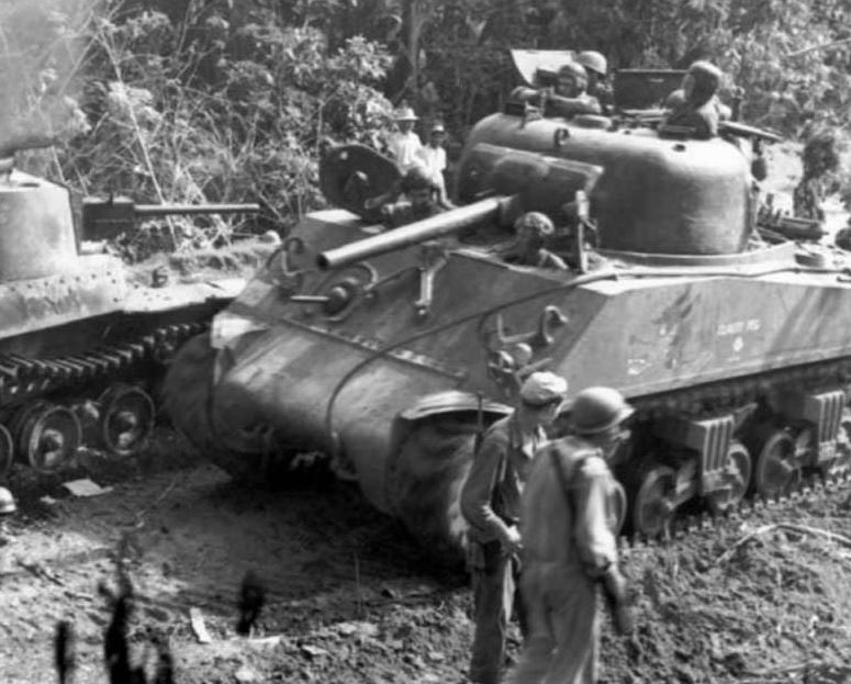 Just A Car Guy: very unexpectedly, I came across a WW2 tank with nose ...