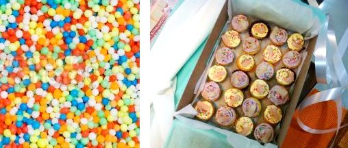 Chomp, Chomp, Gulp!: Mini Cupcakes with Lemon-Cream cheese frosting