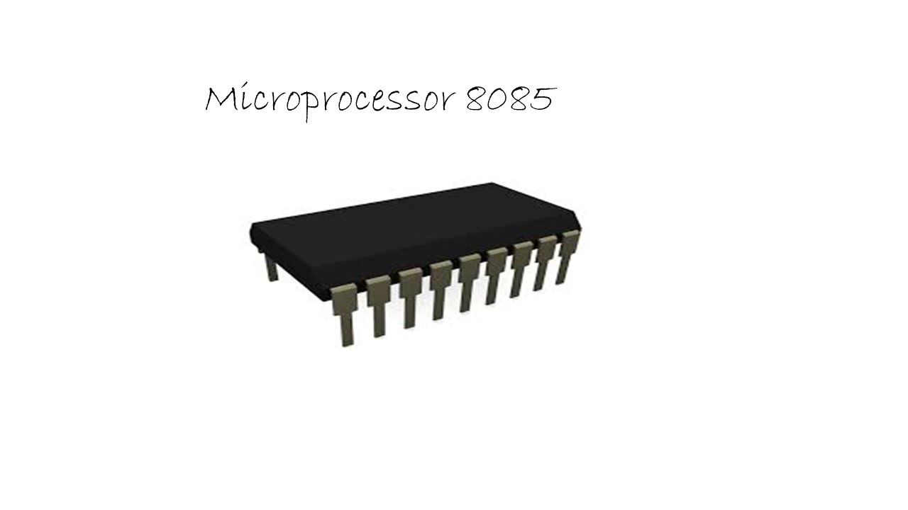 microprocessor 8085 pin diagram