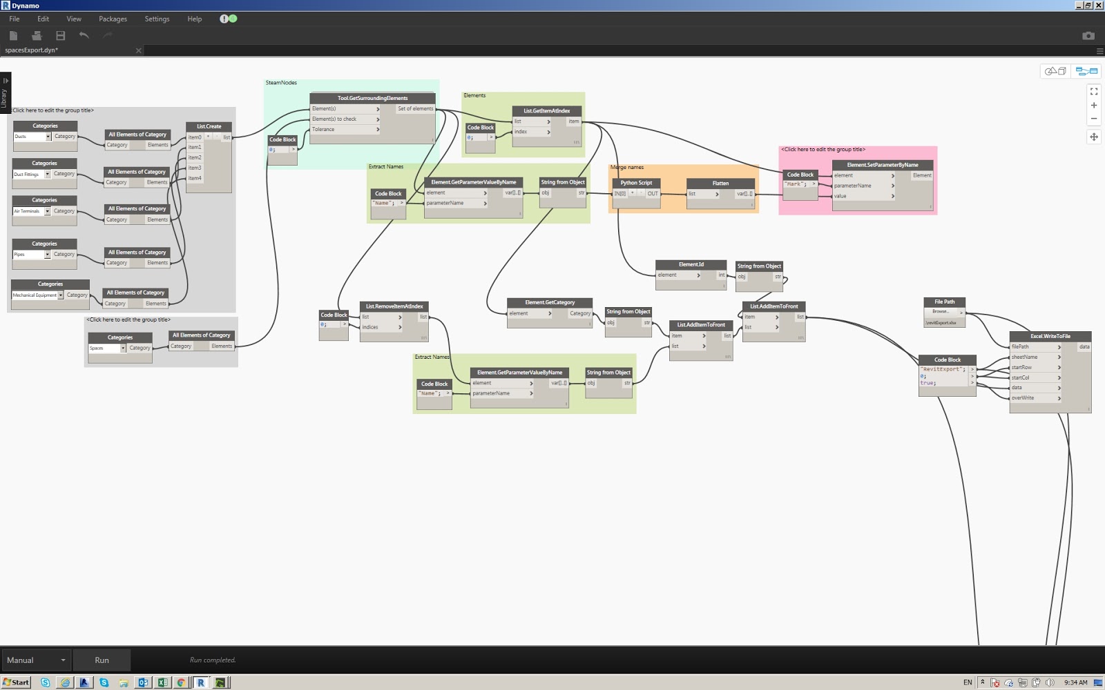 Dynamo for Construction: 4D planning and site execution comparison