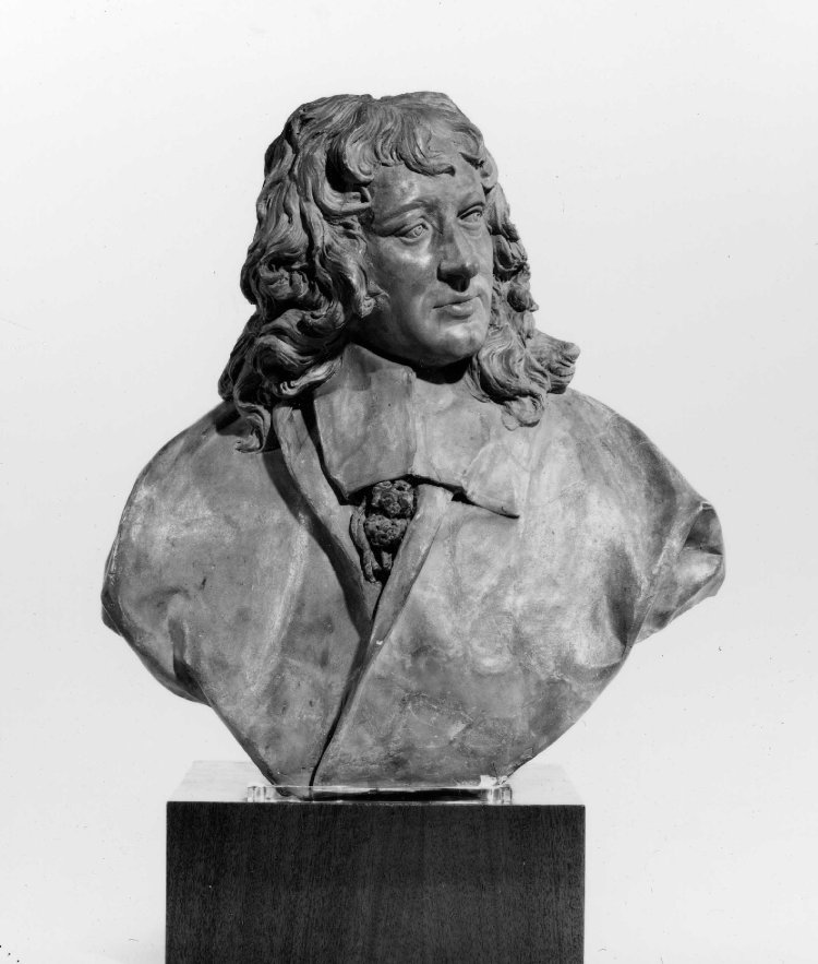 Bath, Art and Architecture: Bust of Isaac Barrow in the Wren Library ...