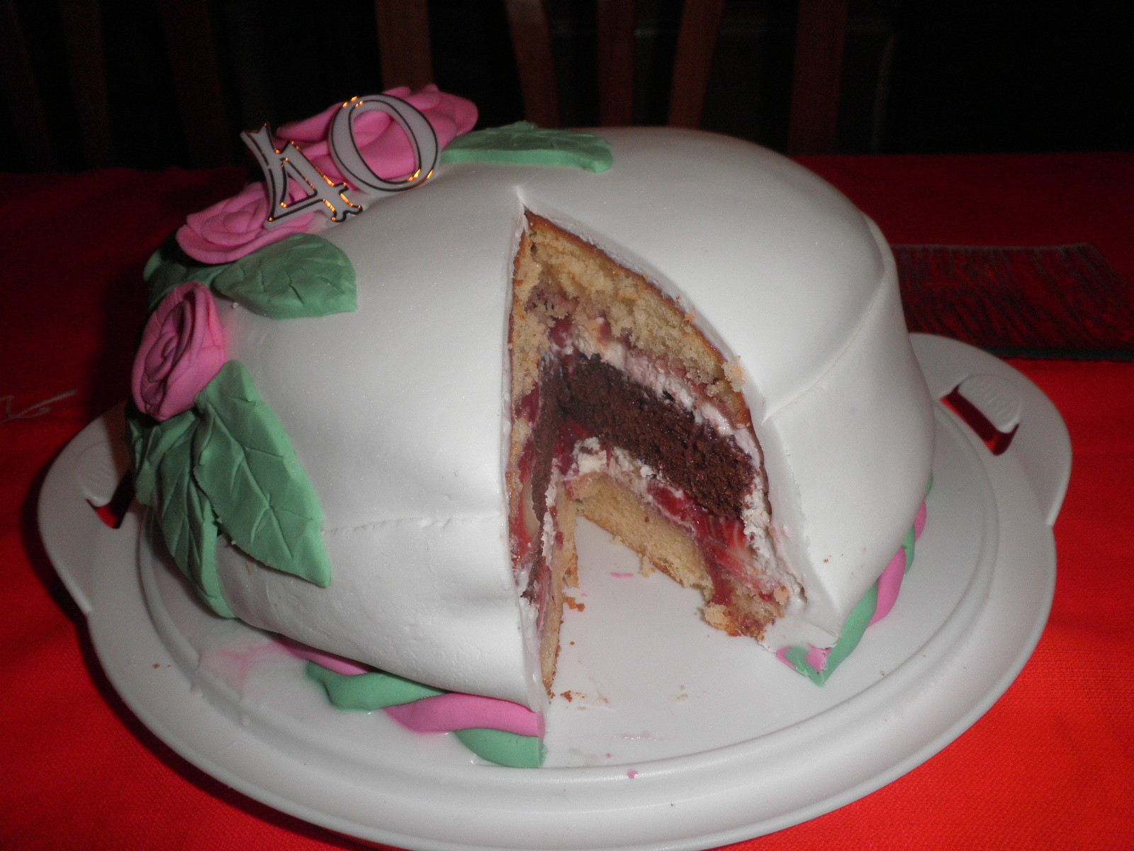 Cocina en casa y mucho mas...: Pastel de Fondant