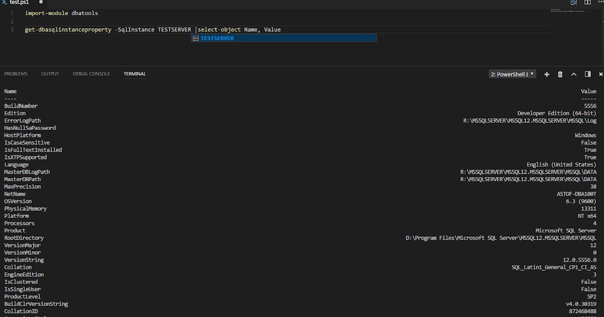 Rutherford's SQL Blog: Getting Started with Dbatools