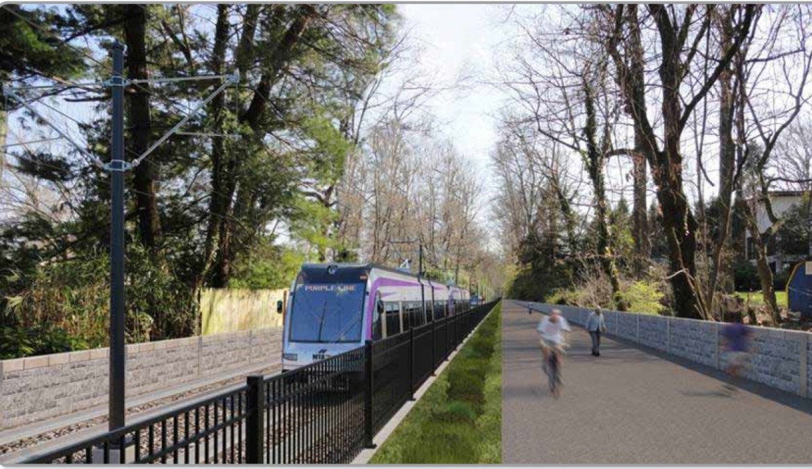 just up the pike: the georgetown branch trail will close for five years ...