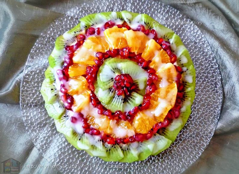 Citra's Home Diary: Cheddar Cheesecake with Fruits Topping