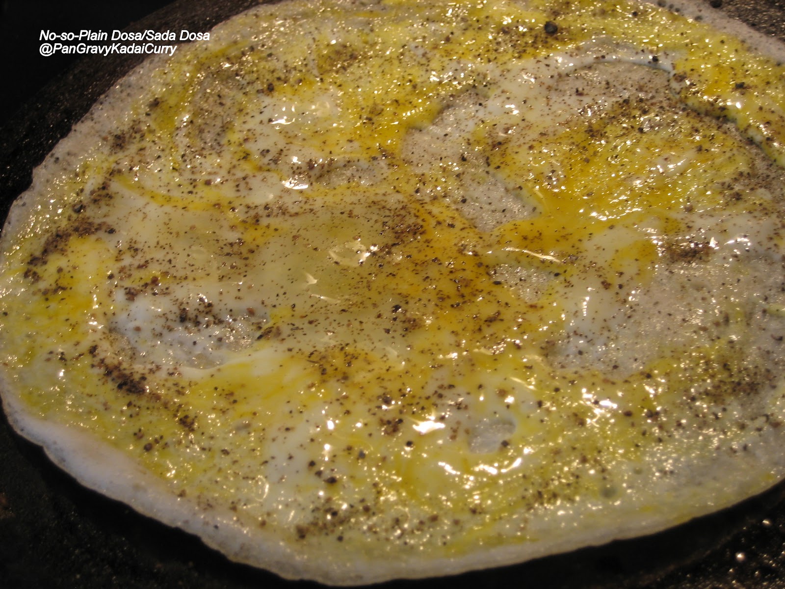 Pan Gravy Kadai Curry: Plain Dosa/ Sada Dosa