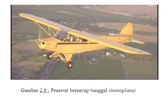 Arif Rahman: jenis jenis sayap pesawat terbang