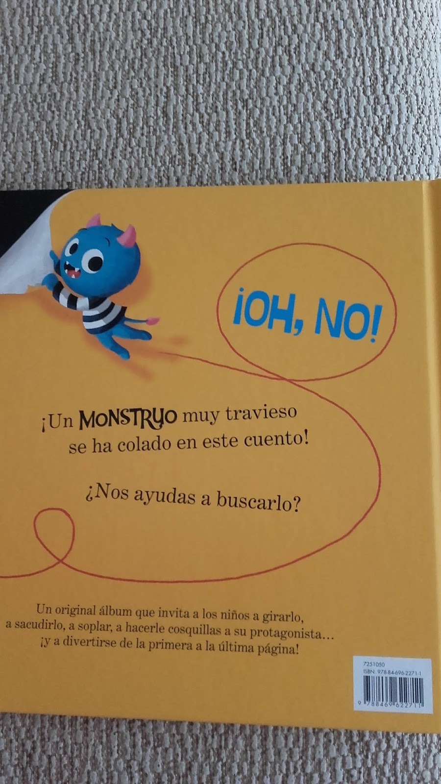 Al calor de los libros: HAY UN MONSTRUO EN TU LIBRO de Tom Fletcher