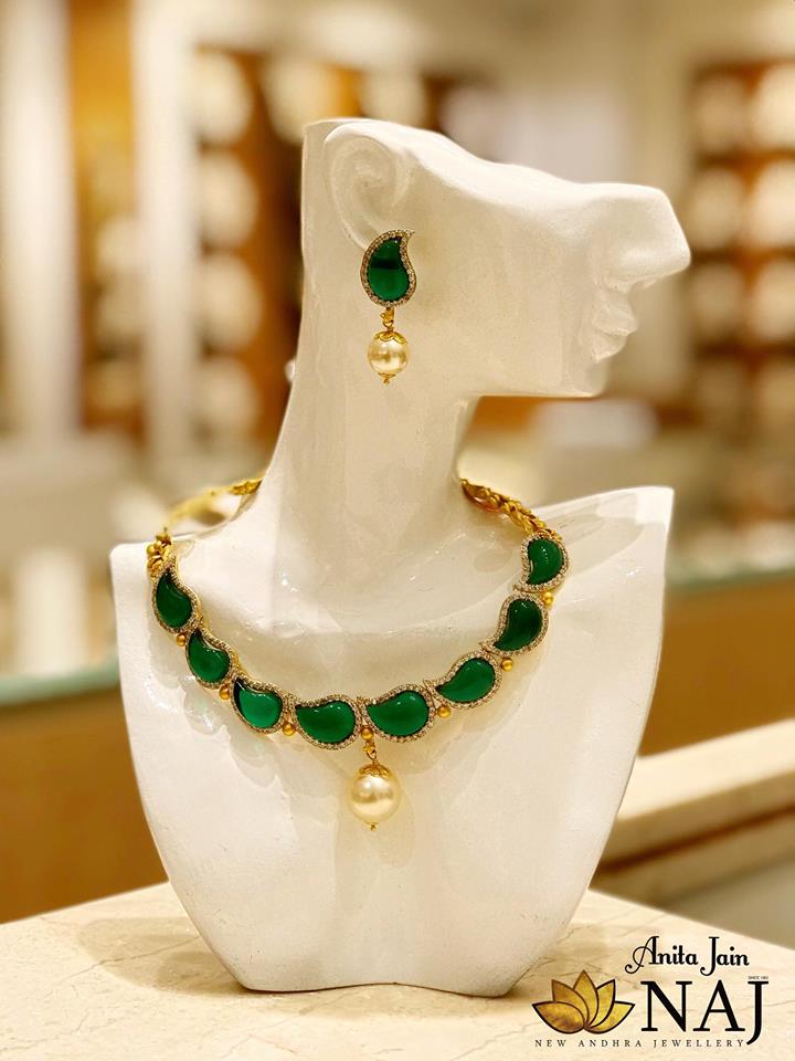 Simple Jewellery Sets by Naj Jewellery - Jewellery Designs