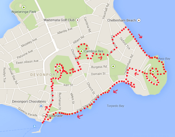 sconzani: Auckland walks: Mt Victoria and North Head