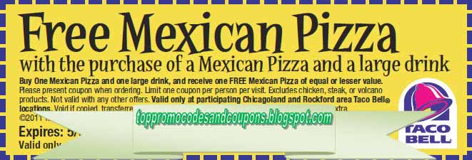 Free Promo Codes and Coupons 2023: Taco Bell Coupons