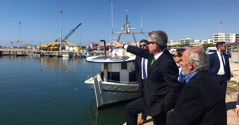 Στην Αλεξανδρούπολη ο Αμερικανός Πρέσβης Geoffrey Pyatt