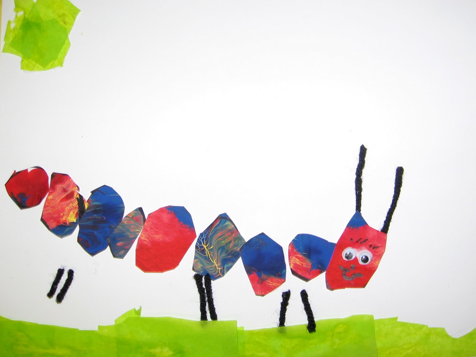 Art Matters: Kindergarten Caterpillars