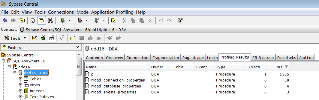 SQL Anywhere: Beware The Slow Result Set Query