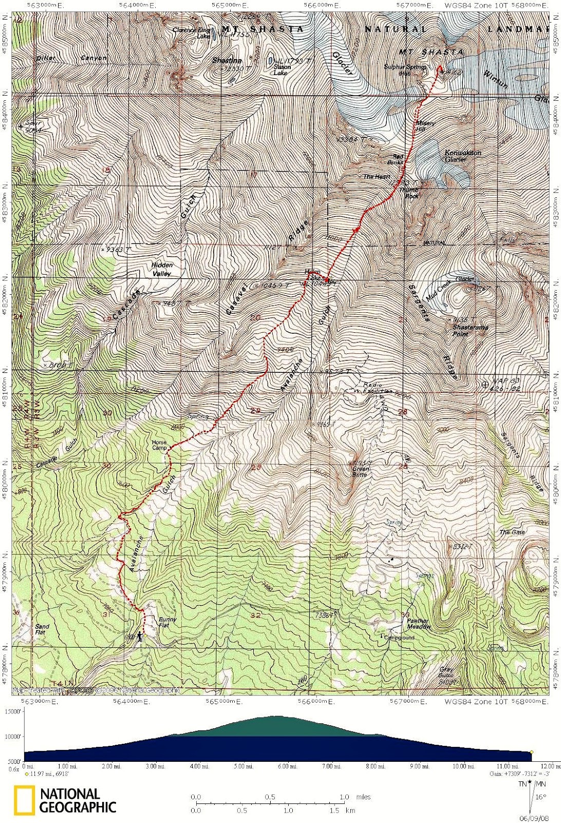 Life is a mountain.: Mt. Shasta, CA