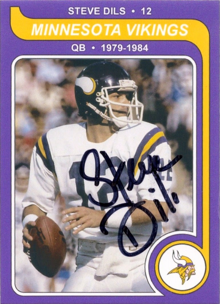 Minnesota Sports Autograph Project: STEVE DILS
