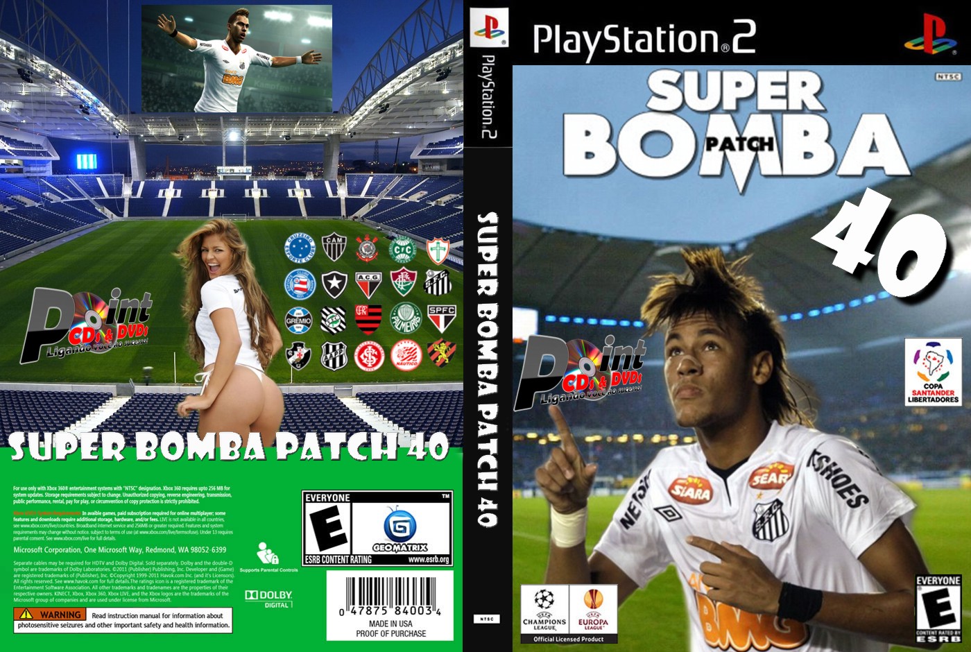 Fábio [Capas e Shows]: PS2 Super Bomba Patch 40