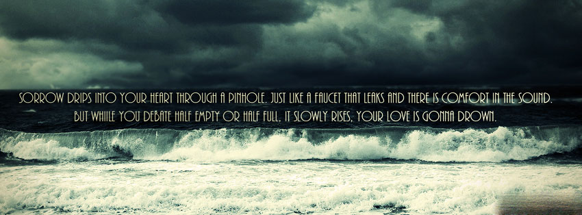 Cover Facebook Sad I am so Lonely I'm So Lonely...