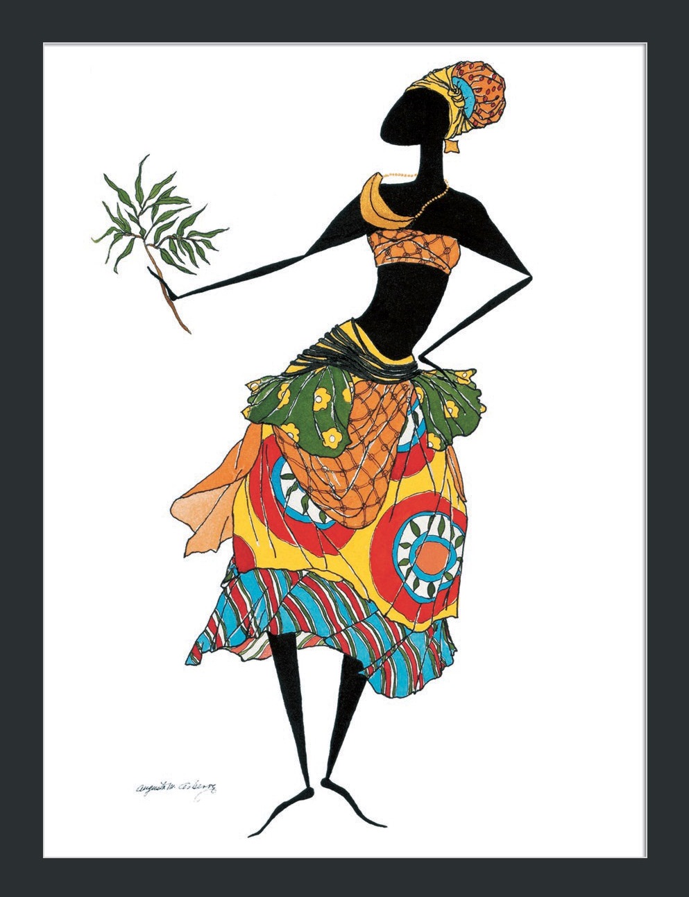 El arte es su máxima expresión : Pintura Moderna: Cuadros Negras Africanas