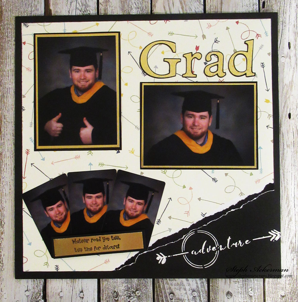 Live Laugh Scrap with Steph Ackerman: Graduation Layout with Rinea ...