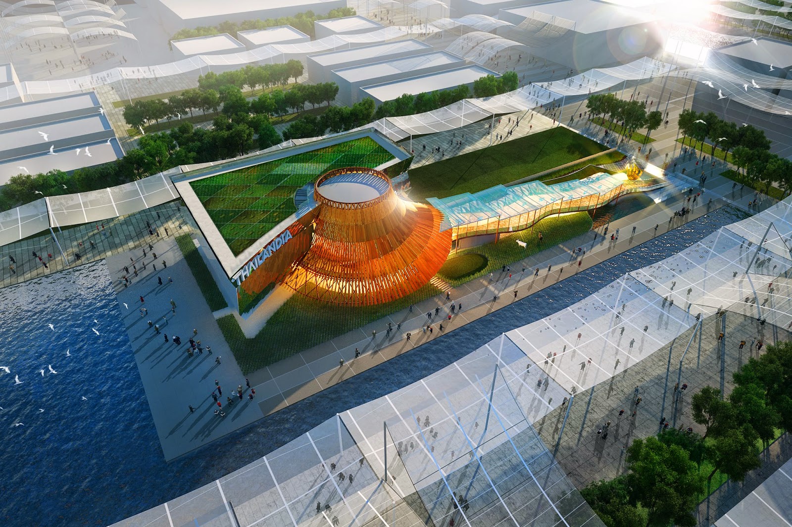 Expo 2015 Milano Blog: OBA Unveils Designs for Thai Pavilion