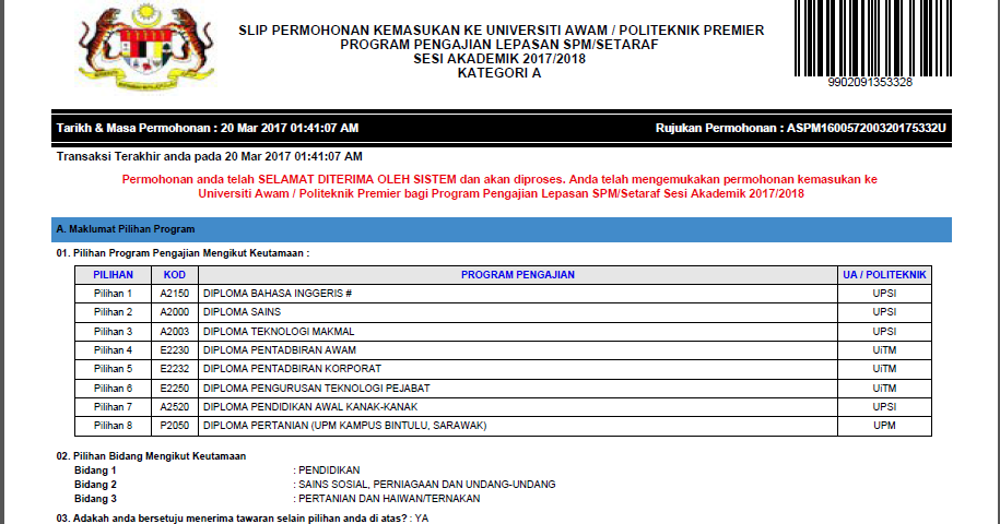 Diploma Pengurusan Dan Teknologi Pejabat Uitm Shah Alam - Lacmymages