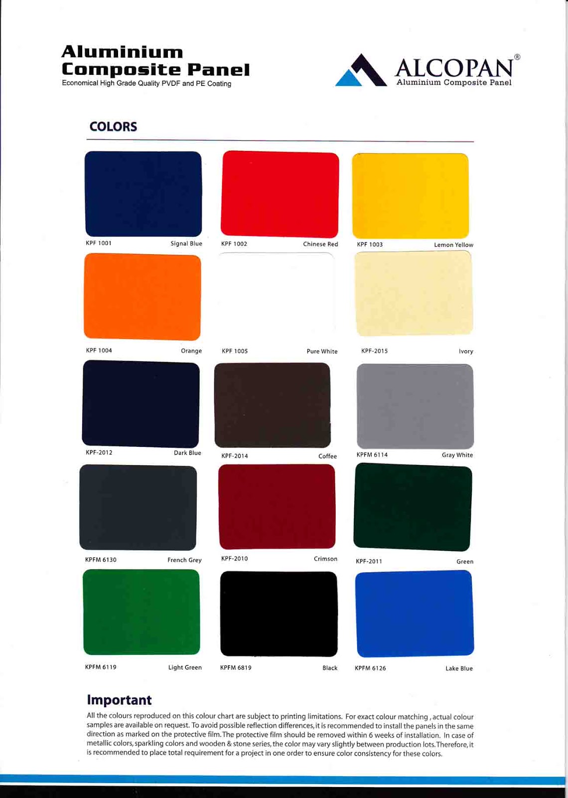 Aluminium Composite Panel : ALCOPAN - Media Bangunan