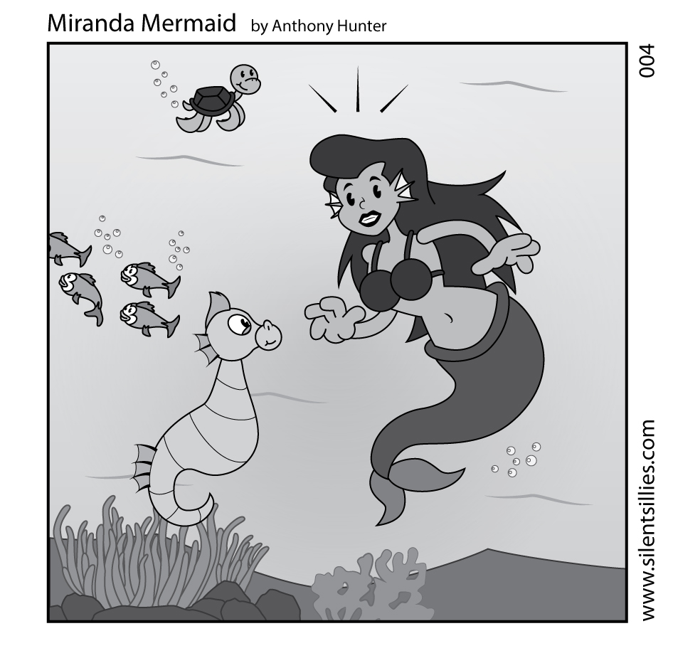 Silent Sillies: Miranda Mermaid 004