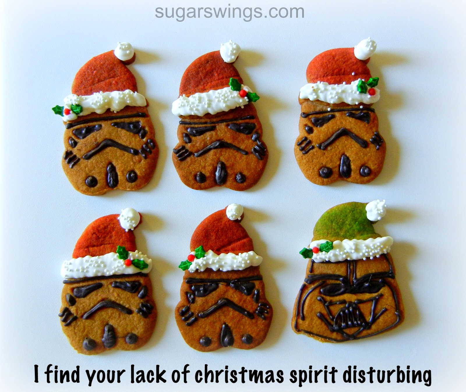 Sugar Swings! Serve Some: Day 5 Star Wars Character Christmas Cookies ...