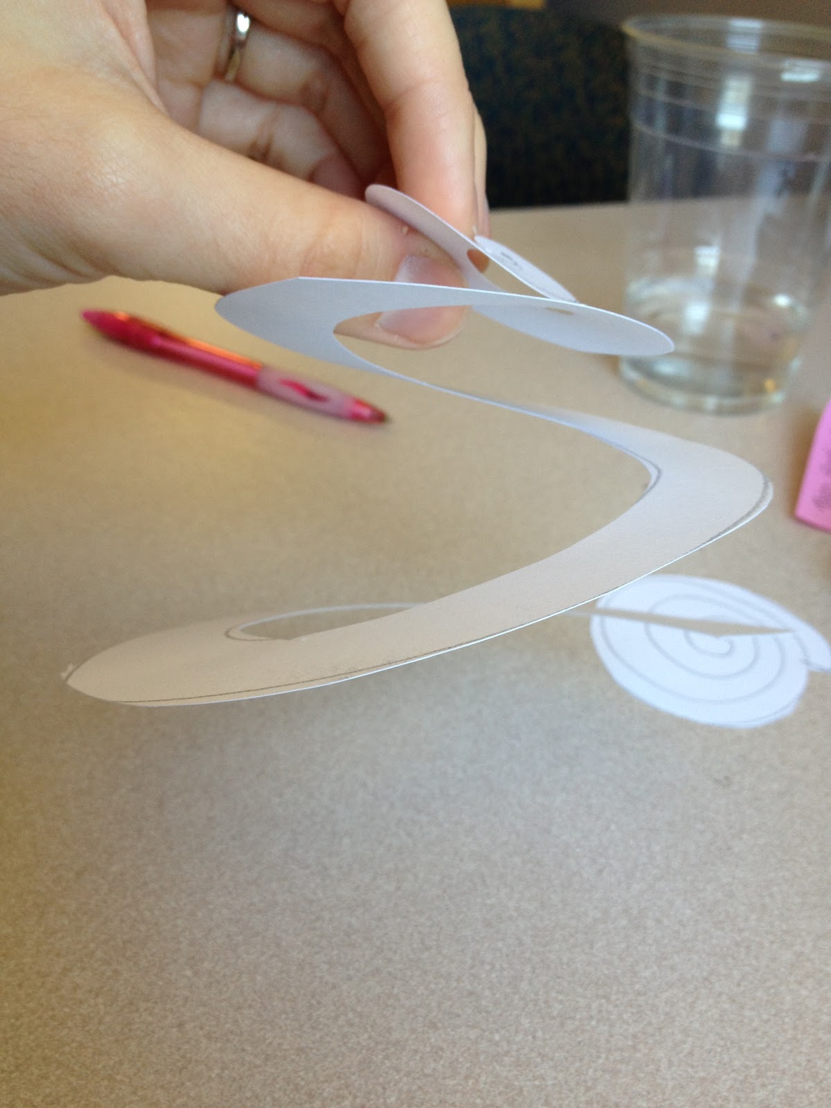 Pancakes & Glue Guns: DIY Swirl Paper Flowers