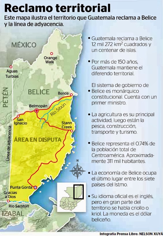Orgullo Guatemalteco: El Caso de Belice, Parte 1 Fundación del ...